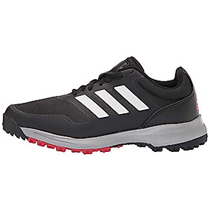 adidas mens Tech Response Spikeless Golf Shoe, Black, 9.5 Wide US