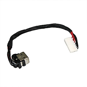 GinTai DC Power Jack with Cable Replacement for ASUS ROG GL551JW-XO376 GL551VW-FY250T GL551VW-FY249T GL551JM-FH71 GL551JW-AH71 GL551JW-WH71 GL551JM-EH74 GL551JM-DH71 GL551VW-FY250T