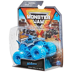 Monster Jam, Official Megalodon Monster Truck, Die-Cast Vehicle, 1:64 Scale, Kids Toys for Boys Ages 3 and up
