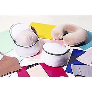 Simply Stellar 2 Pack | Eco-Friendly | Bra Bags for Laundry and Travel | Lingerie Bags for Washing Delicates | Delicates Bag for Washing Machine | Mesh Laundry Bags for Delicates | Recycled Materials