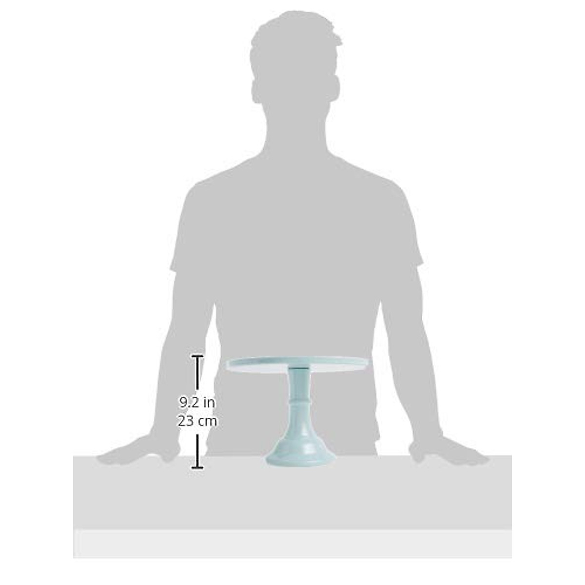 Twine Mint Melamine Cake Stand, Cupcake Stand, Home Decor, Food Service, Dessert Accessory, Mint Green, Set of 1