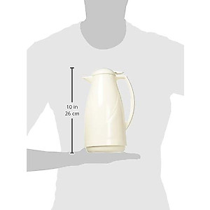 Zojirushi Euro Carafe, 1 Liter, White, Made in Japan