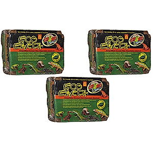 Zoo Med Eco Earth Compressed Coconut Fiber Substrate, 9 Bricks