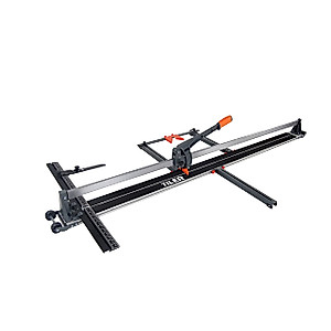 TILER Manual Porcelain Ceramic Tile Cutters 48 Inch,Soft Grip Ergonomic Handle,Tough Steel Base With High Durability Aluminum Lateral Support 8102G-2Z