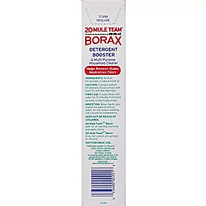20 Mule Team Borax Laundry Booster, 65 Ounce (Pack of 4)