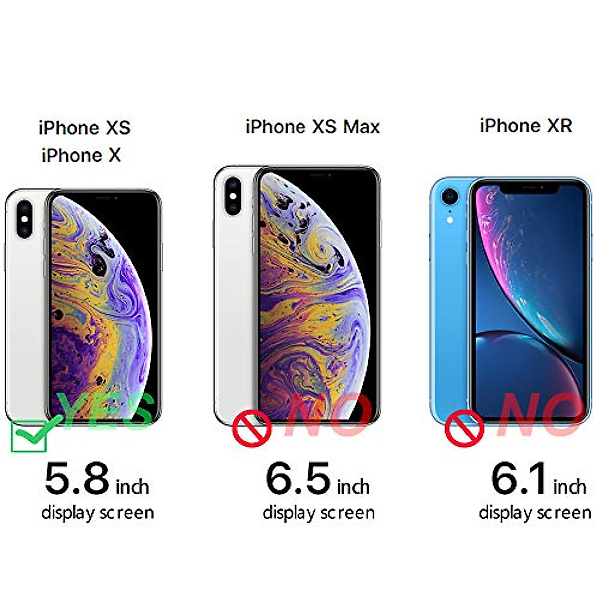 Arae Case for iPhone X/Xs, Premium PU Leather Wallet Case [Wrist Straps] Flip Folio [Kickstand Feature] with ID&Credit Card Pockets for iPhone X (2017) / Xs (2018) 5.8 inch Rose Gold