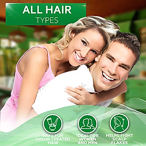 Tea Tree Oil Hair Mask - Deep Conditioner Treatment for All Hair Types - Intense Hydration Care and Protein Moisture Repair for Women and Men.