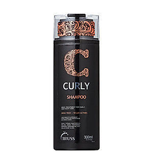 Truss Curly Shampoo - Gentle Cleansing for Defined, Detangled, Frizz-Controlled Wavy and Curly Hair with Softness, Moisture Balance and Conditioning
