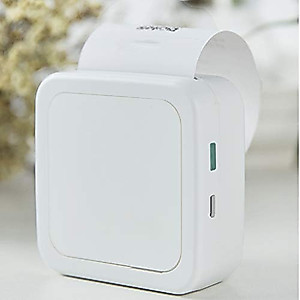 1 Piece Photo Instant Printer Mini Pocket Thermal Printers with 1 Paper Roll Student Wrong Question Organizer