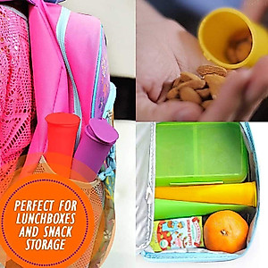 Helpcook Silicone Ice Pop Molds,BPA Free Popsicle Molds with Attached Lids,Reusable DIY Popsicle Molds for Kids,Set of 6 (Pure color)