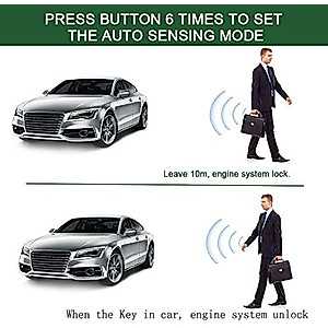 Upgrade Car Immobilizer Security Alarm System Electronic Hidden Lock Circuit Cut Off Anti Hijacking Theft Security Universal