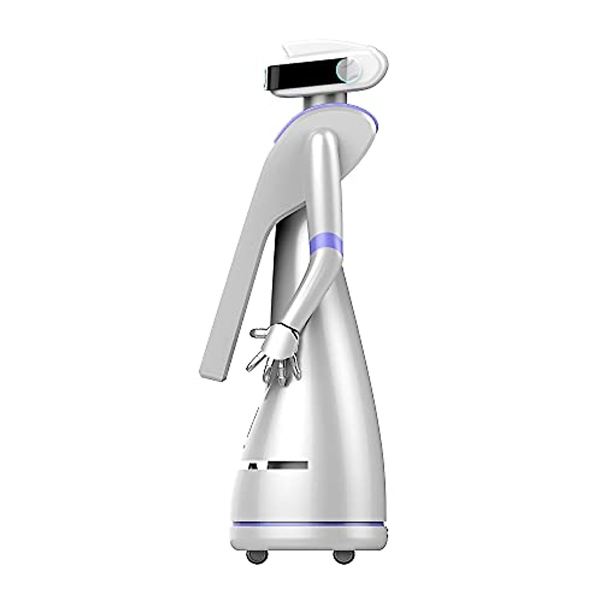 Aobo Human Size Service Robot, Hotel Reception Robot, Artificial Intelligence Robot, Used for Public Areas of Hotel Shopping malls, Automatic Driving, Guidance and Voice Explanation