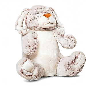 Melissa & Doug Jumbo Burrow Bunny Lop-Eared Rabbit Stuffed Plush Animal (21 Inches Tall)