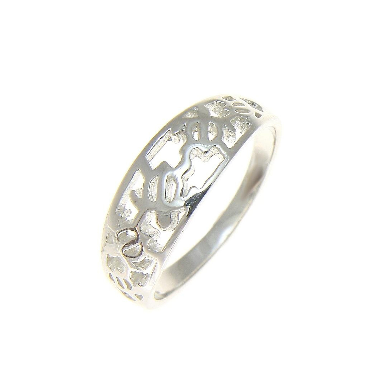 Arthur's Jewelry Sterling silver 925 Hawaiian 5 cut out honu sea turtle ring size 7