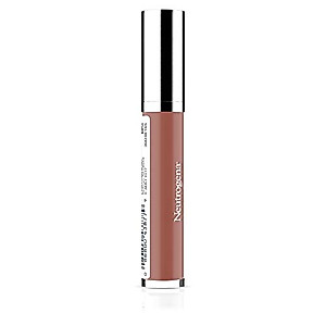 Neutrogena Hydro Boost Moisturizing Lip Gloss, Hydrating Non-Stick and Non-Drying Luminous Tinted Lip Shine with Hyaluronic Acid to Soften and Condition Lips, 27 Almond Nude Color, 0.10 oz