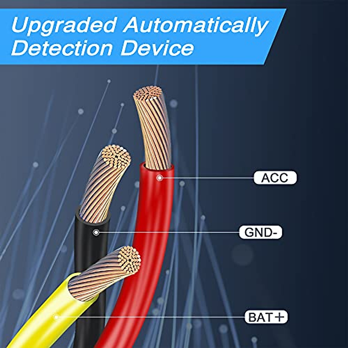 Type C Dash Cam Hardwire Kit for Arifayz Dual Dash Cam Q4 Front and Rear, Hardwire Kit Fuse for Dash Camera with Fuse Taps and Installation Tools, Low Voltage Protection for Dash Cam 11.5ft