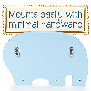 Wooden Elephant Clothing Rack