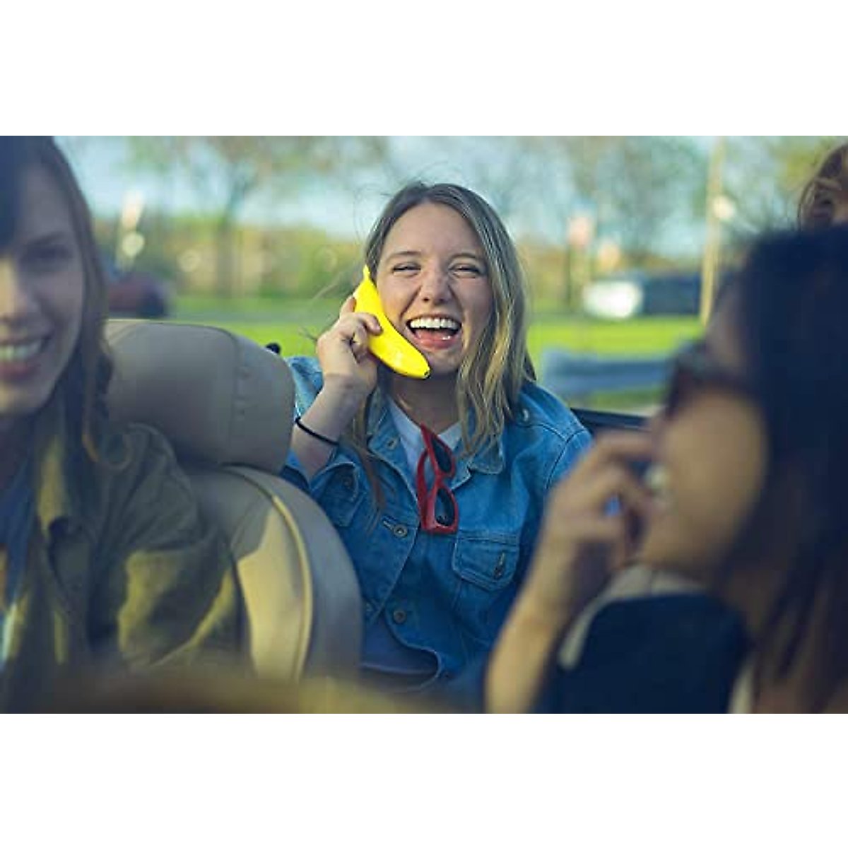 Banana Phone Bluetooth Handset for iPhone and Android Mobile Devices (Bunch of 3)