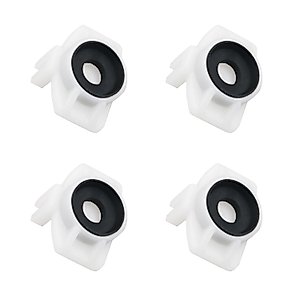 YHXiXi 4pcs Sealing Cup and Diverter Door for tub Spout Replacement Parts for Shower Tub Faucet Diverter Spout