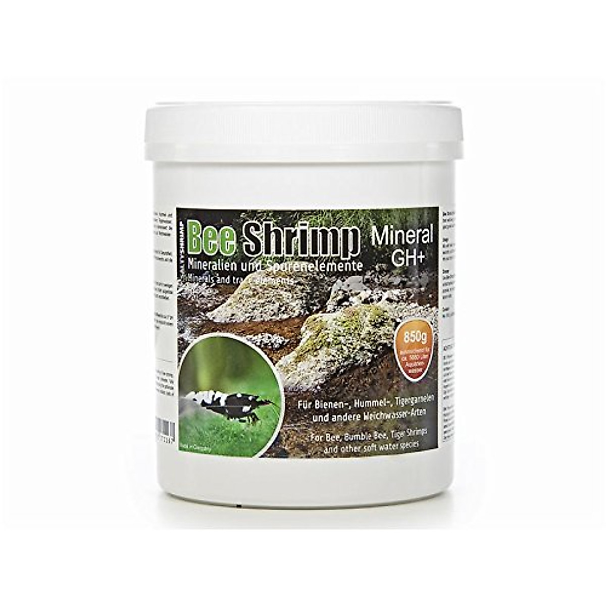 SaltyShrimp Bee Shrimp Mineral Gh+ 850 Grams (850 Grams)