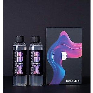 Official Flavor Blaster BUBBLEX 180ml (2 Pack) Flavor Blaster Pro 2 and Flavor Blaster Mini Cocktail Smoke Gun Aroma Bubbles, Cocktail Bubble Solution