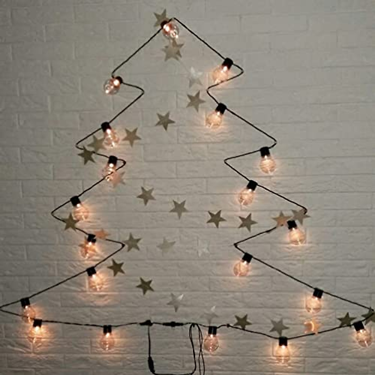 balacoo LED Globe Balls String Lights: Clear Crystal Ball Fairy Lights Indoor Outdoor Decorative Christmas Tree Lights 10LED for Garden Patio Yard Home Parties