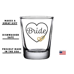 Rogue River Tactical Bride Shot Glass Set Gift For Husband Wife Newlywed Wedding Gift Novelty