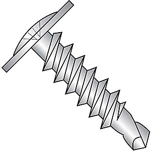 Shorpioen 100-Pack #8-18 x 3/4 Phillips Modified Truss Head Self Drilling Screw Full Thread Zinc and Bake BC-0812KPM