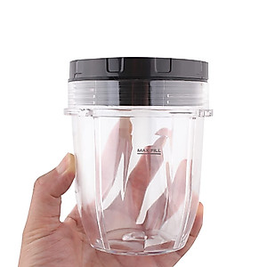 Joyparts Replacement Parts 3.35" Lids，Compatible with Ninja Blender 12oz 18oz 24oz 32oz cups（ 2pcs stay fresh lids)