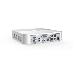 REVO America Ultra HD 4 Ch. 1TB HDD IP NVR Video Security System, 4 x 1080P Bullet Security Cameras - Remote Access Via Smart Phone, Tablet, PC & MAC (RU41B4E-1T)