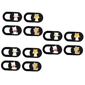 12 Pcs Cover Webcam Covers Webcam Cover Slide Laptop Cat Decor for Cat Lovers Privacy Slider Webcam Cover for Laptop for Laptop