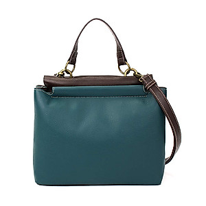 CHALA Charming Satchel with Adjustable Strap - Cardinal - Turquoise
