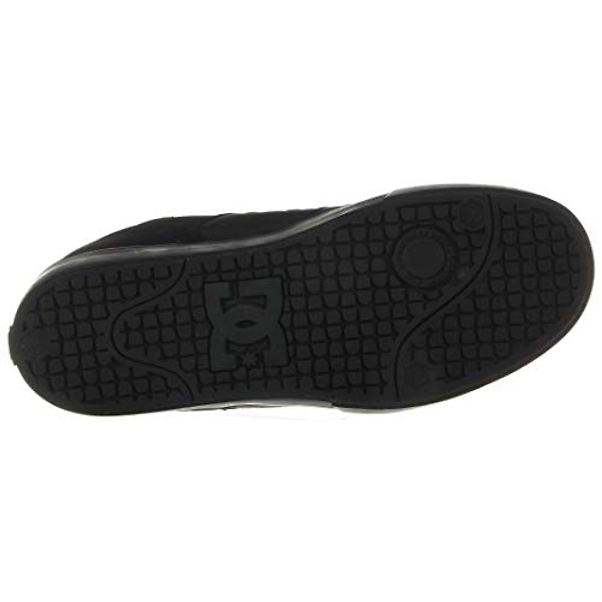 DC Men's Pure Casual Low Top Skate Shoe, Black/Pirate Black, 10 D US