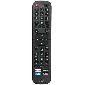 1 Pack EN2A27 New Replacement Remote Control fit for Hisense LED TV Remote 55H7B 55H7C 55H8C 55H9B2 65CU6200 65H10B ERF6B11 55H6B 50H7GB 40H5C 43H5C 43H7C 50CU6000 50H5C 50H6C 50H7C 50H7GB1 50H8C