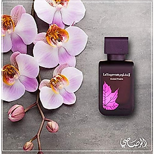 RASASI La Yuqawam Orchid Prairie Eau de Parfum Spray for Women, 2.5 Ounce