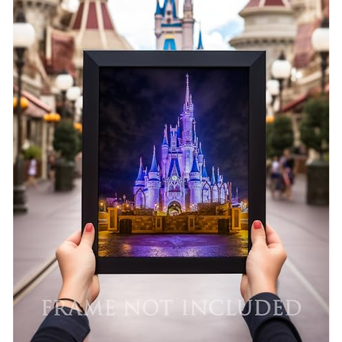 Cinderella's Castle - 11x14 Unframed Art Print - Great Home and Nursery Walt Disney World Wall Art Magic Kingdom Room Decor or Gift Under $15 for WDW Fans