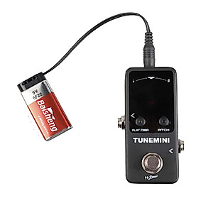 Mr.Power 9V Battery Clip Converter Power Cable Snap Connector 2.1mm 5.5mm Plug for Guitar Effect Pedal (Straight Angle, 2 Cable) Plug for Guitar Effect Pedal (2 Cable)