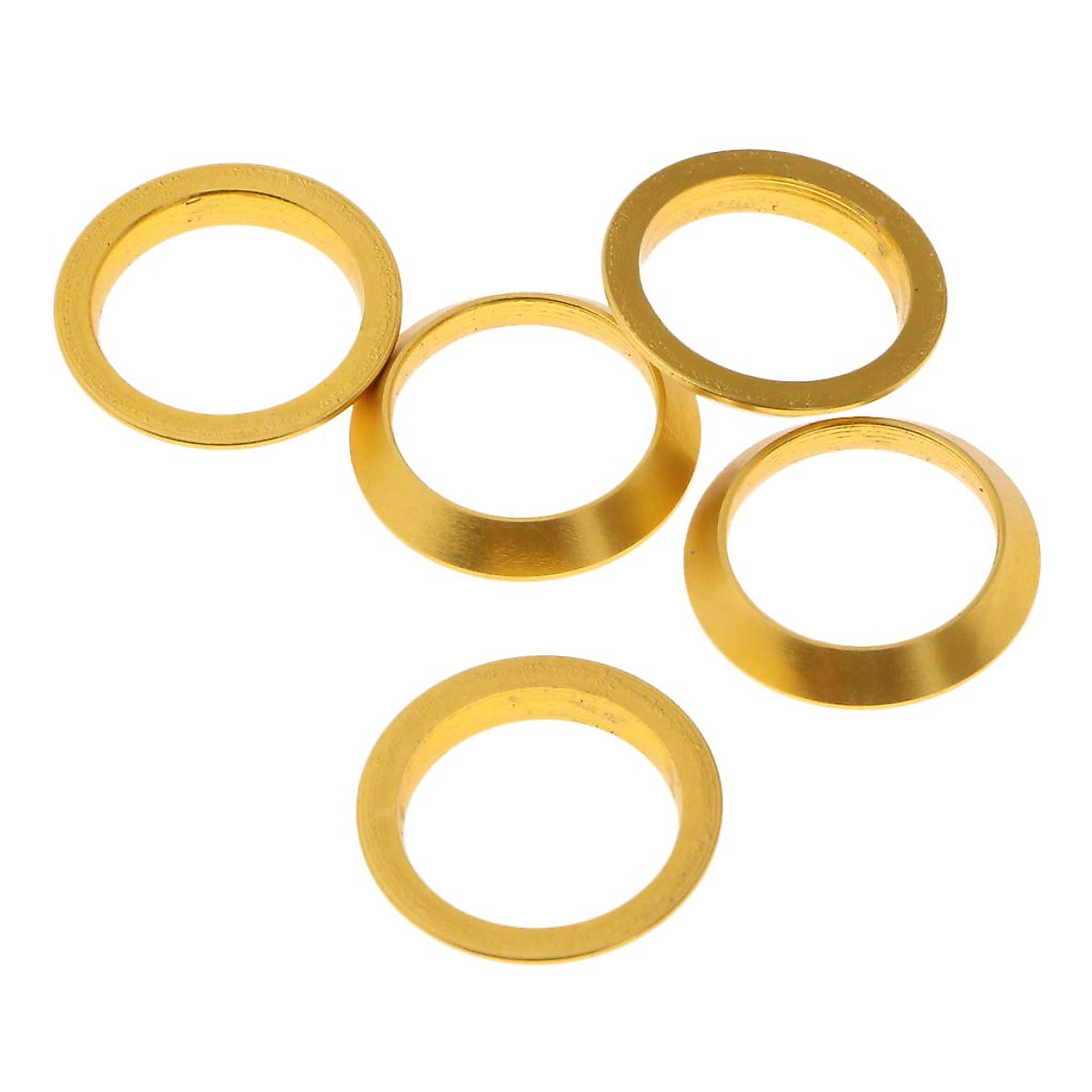 SM SunniMix 20x Decorative Aluminum Winding Fishing Rod Building Repair Component Accessory