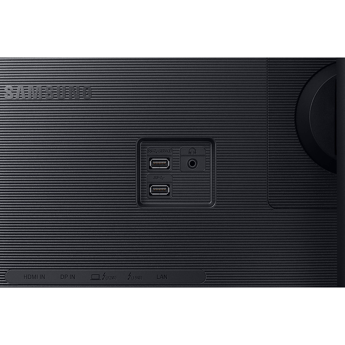 Samsung TU872 Series 32-Inch Viewfinity 4K UHD (3840x2160) Computer Monitor, Thunderbolt 3 Daisy Chain, HDMI, Display Port, Height Adjustable Stand, 3 Yr WRNTY (LF32TU872VNXGO)