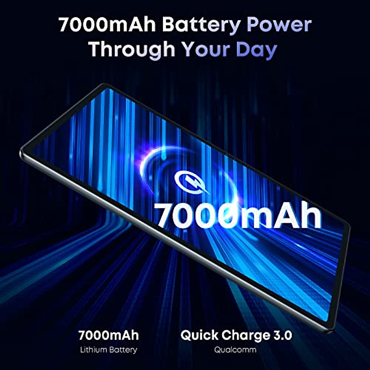 CHUWI Android 12 Tablet HiPad Max 10.36'', 8GB RAM 128GB ROM, Snapdragon 680(2.4GHz), 1TB Expand, 4G LTE Dual SIM |Octa-Core | 8+5MP Camera |7000mAh |2000 * 1200 |BT 5.0 |5G WiFi |QC 3.0 |Widevine L1