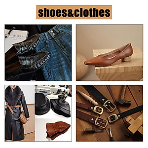 79"x 54"(200cm x 140cm) Faux Leather|Soft Smooth Surface Solid Faux Leather Fabric|1mm Thick Water Proof PU Nappa Leather Fabric for Furniture Decoration, DIY Crafts, Sewing, Etc.（Brown）