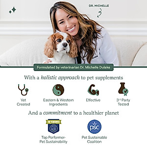 Fera Pet Organics Whole Food Multivitamin Cat and Dog Food Topper - Vet Created Cat & Dog Vitamins Plus Minerals, Micronutrients, Prebiotics and Probiotics – Powder Supplement - 3.7oz