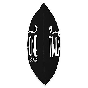 21st Birthday Gifts For Her by Art Like Wow Hello Twenty-One Est. 2002, 21 Years Old Women 21st Birthday Throw Pillow, 18x18, Multicolor