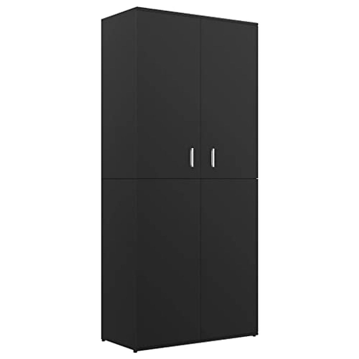 WIFESE Shoe Storage Shoe Cabinet for Entryway 31.5"x15.4"x70.1" Shoe Organizer Shoe Cubby Storage with Doors Shoe Rack Organizer Shoe Shelves Shoe Closet Black