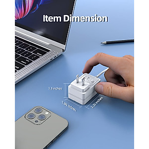 15W AC Charger Fit for Google-Nest-WiFi, Nest-Mini (2 gen) Smart Speaker Power Adapter Supply Cord Cable