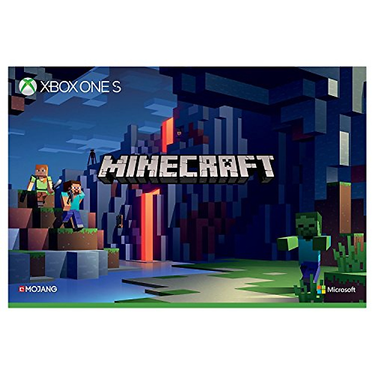 Xbox One S 1TB Minecraft Bundle - Limited Edition Console