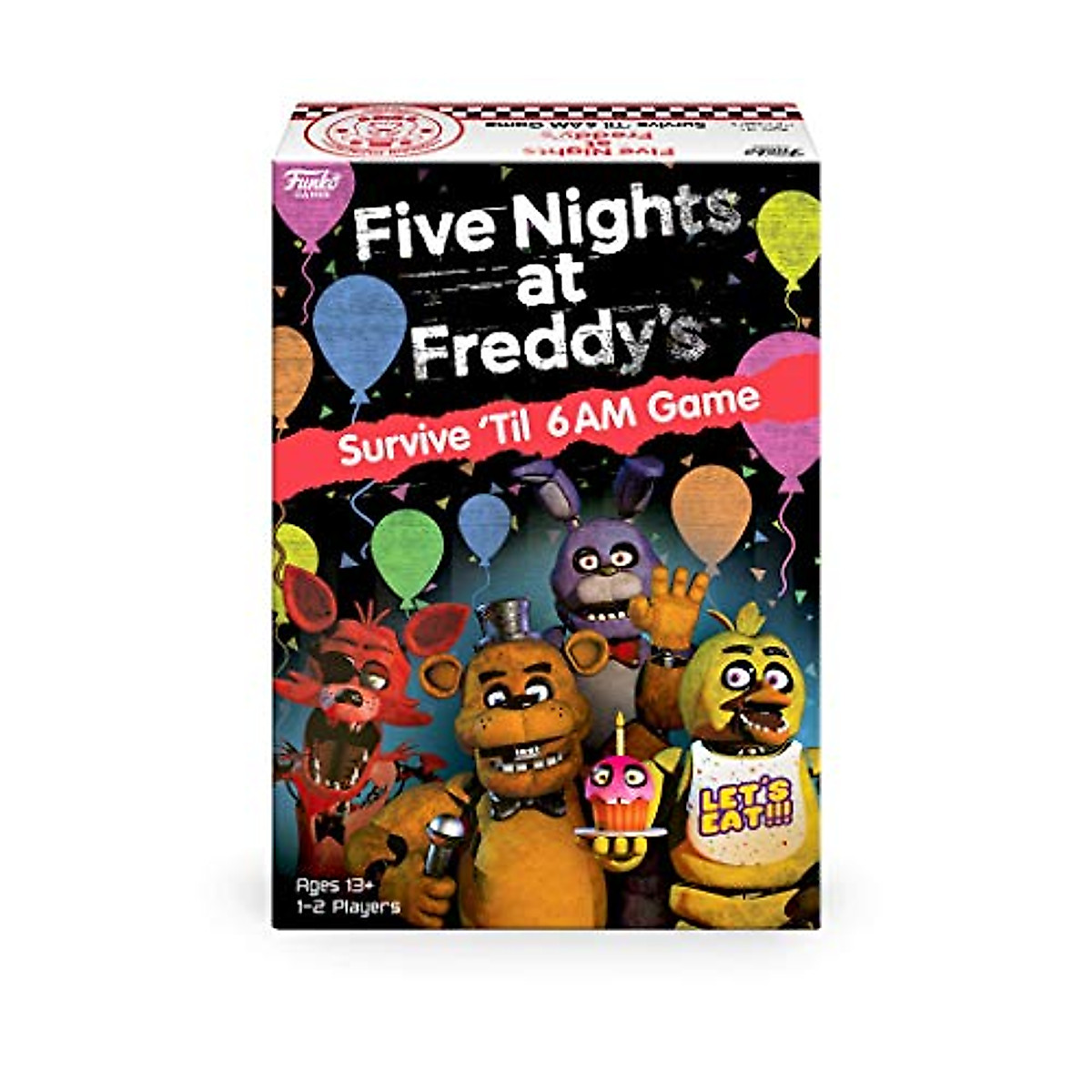 Funko Five Nights at Freddy's - Survive 'Til 6AM Game, 2 players