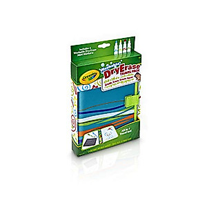 Crayola Washable Dry Erase Travel Pack, Whiteboard for Kids, Ages 4, 5, 6, 7