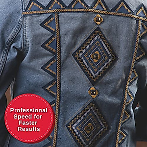 SINGER | HD6700 Electronic Heavy Duty Sewing Machine with 411 Stitch Applications - Sewing Made Easy