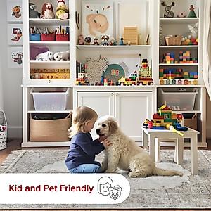 nuLOOM Cantrell Faded Transitional Fringe Area Rug, 9x12, Ivory